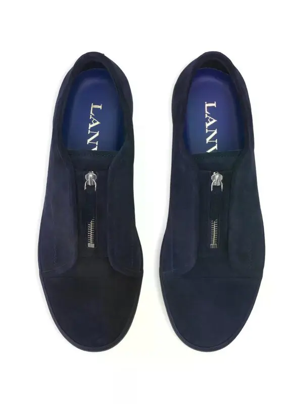 LANVIN Leather Sneakers - Blue
