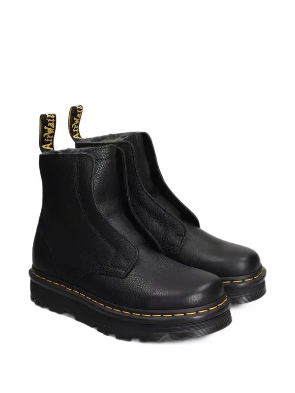Dr. Martens Zebzag Grained Ankle Boots