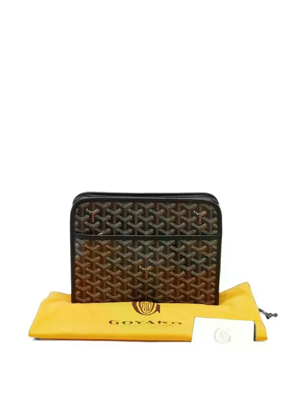 Goyard 2024 Jouvence Mm Goyardine Clutch Bag