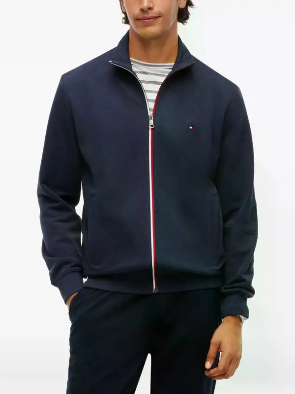 Tommy Hilfiger Logo-embroidered Zip-up Track Jacket