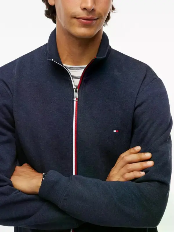 Tommy Hilfiger Logo-embroidered Zip-up Track Jacket