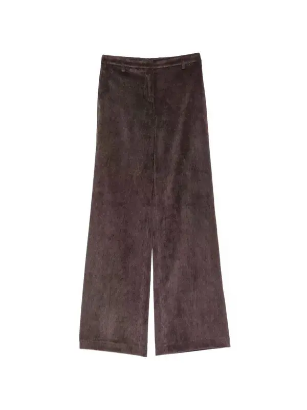 CENERE GB Corduroy Wide-leg Trousers