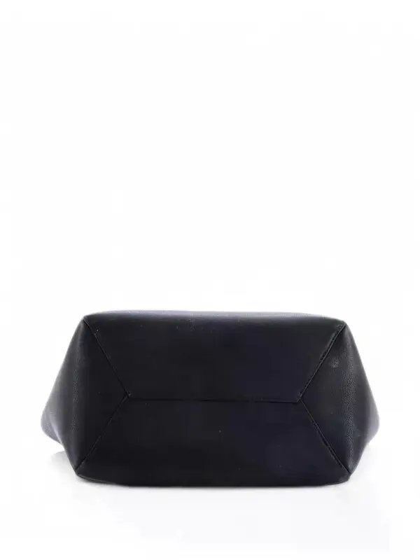 LOUIS VUITTON Lockme Cabas Leather Tote Bag