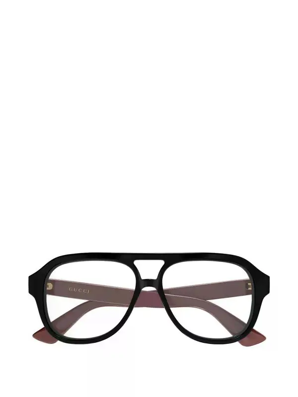 Gucci Interlocking G Pilot-frame Glasses