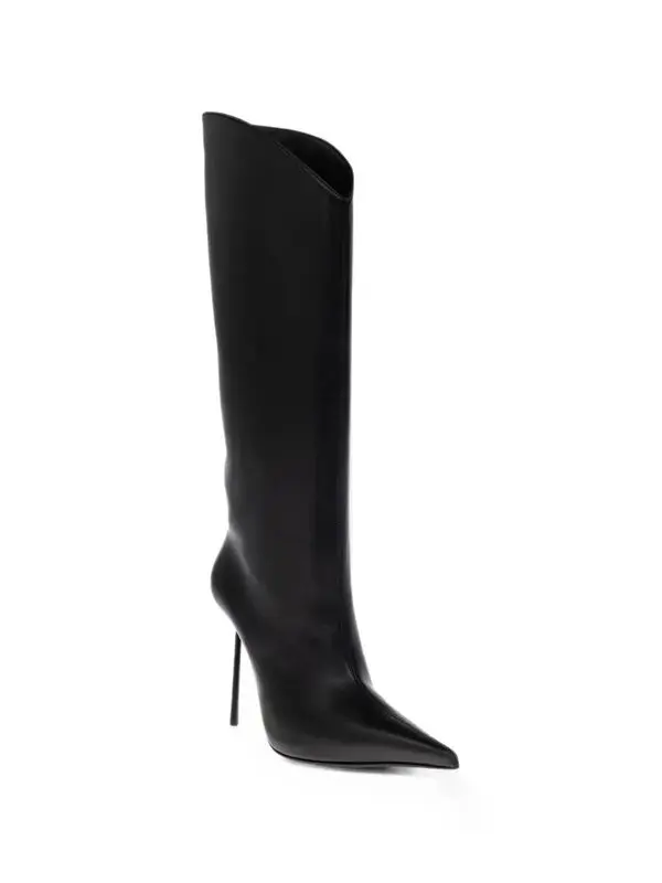 LE SILLA Futura Leather Ankle Boots