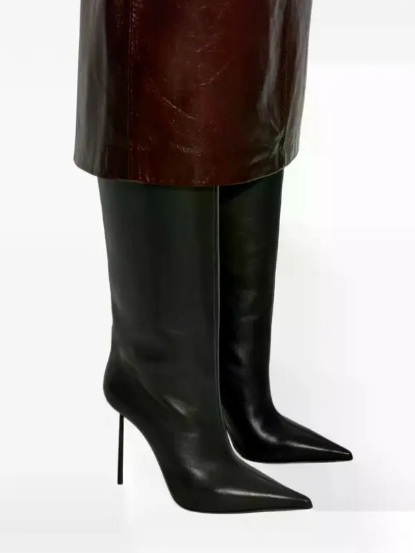 LE SILLA Futura Leather Ankle Boots