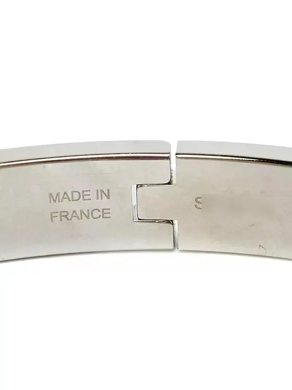 Hermès Clic Kelly Enamel Bracelet