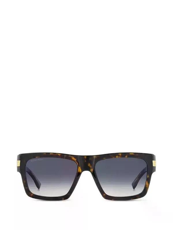 Dsquared2 Tortoiseshell-effect Square-frame Sunglasses