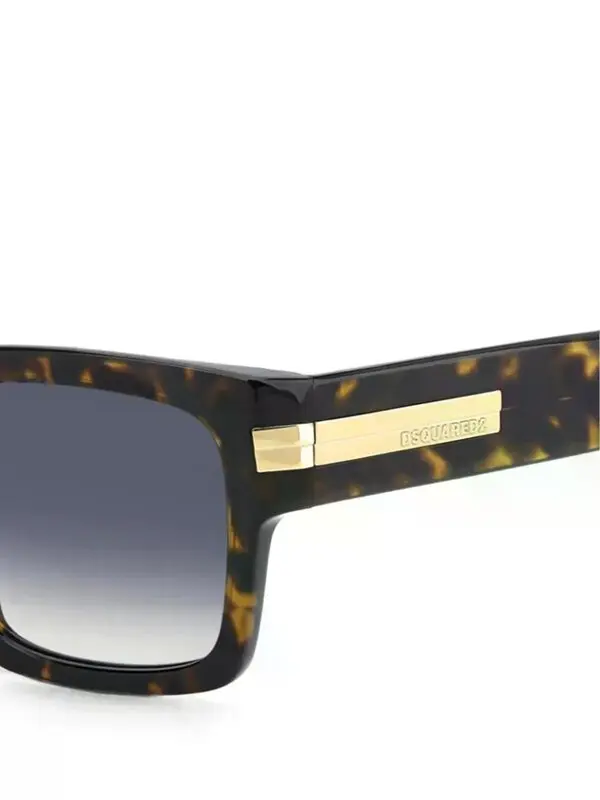 Dsquared2 Tortoiseshell-effect Square-frame Sunglasses