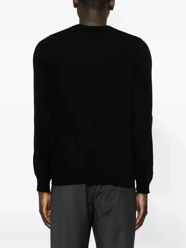 AMARANTO Crew-neck Long-sleeve Sweater