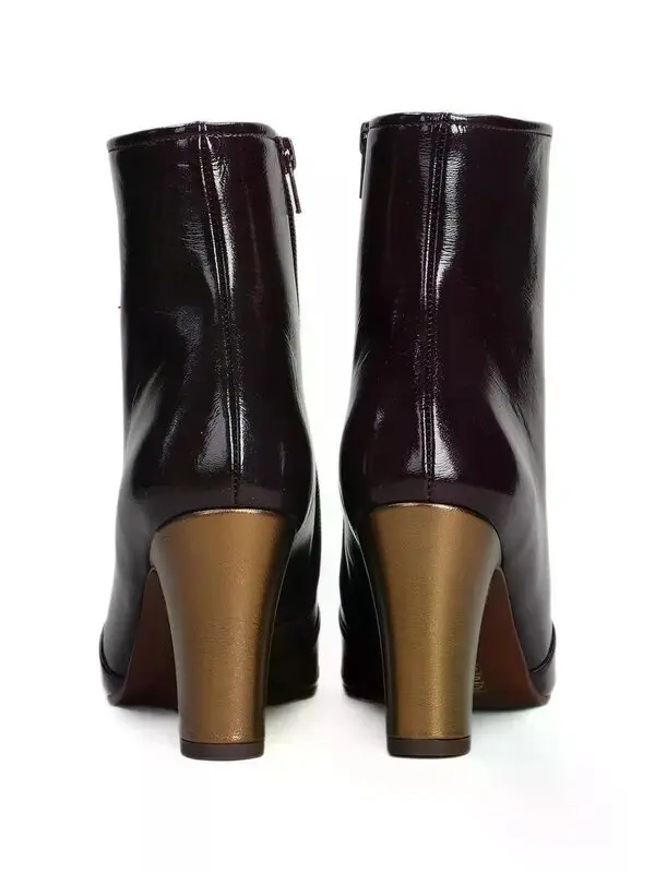 Chie Mihara Manel Patent-finish Ankle Boots