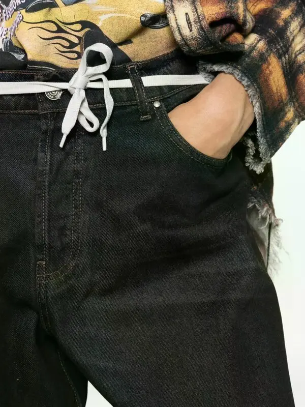 GOD SAVE DENIM Wide-leg Jeans