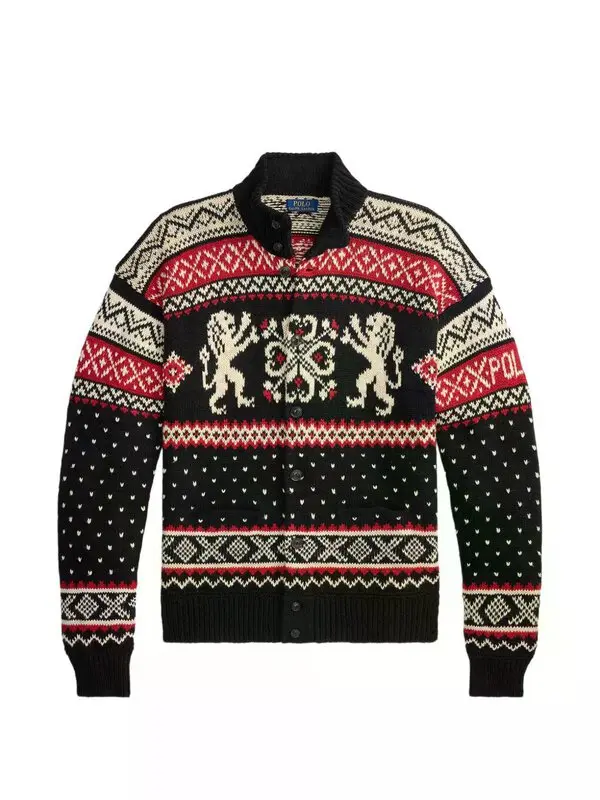 Polo Ralph Lauren Fair Isle Intarsia-knit Cardigan