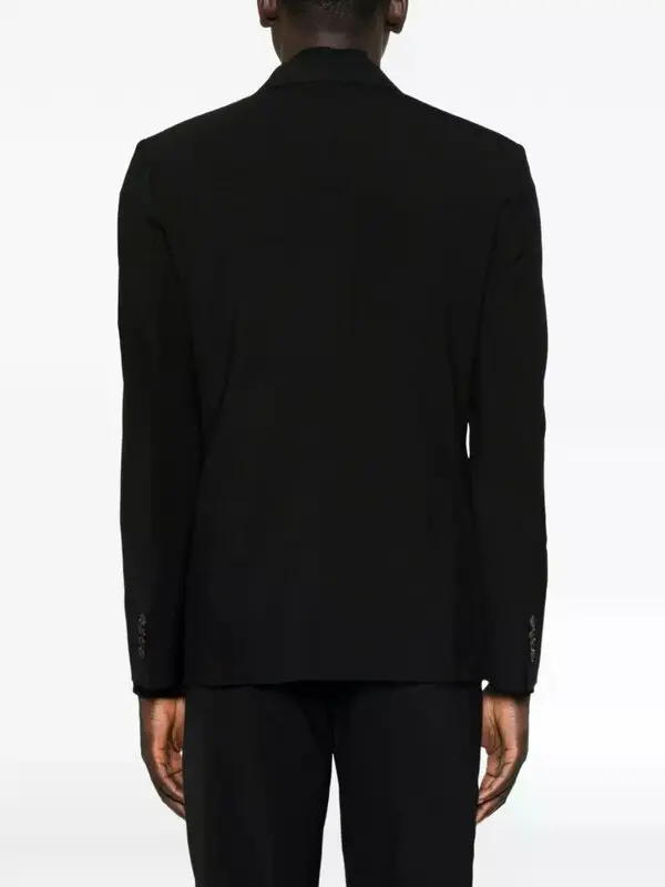 AMARANTO Double-breasted Peak-lapel Jacket