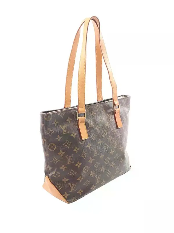 LOUIS VUITTON 2003 Monogram Cabas Piano Tote Bag