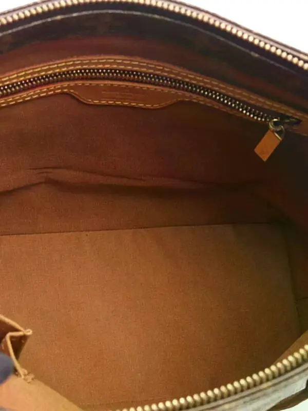 LOUIS VUITTON 2003 Monogram Cabas Piano Tote Bag