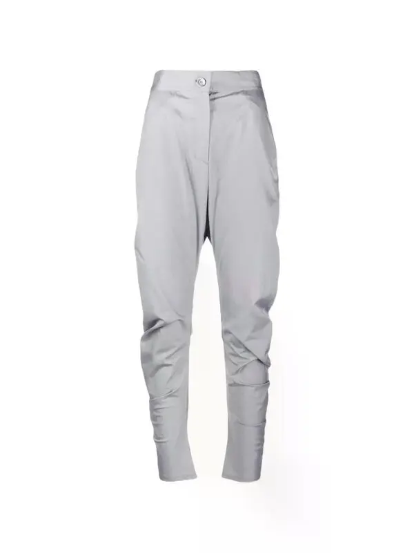 TESSITURA BODY COUTURE Silk Tapered Trousers