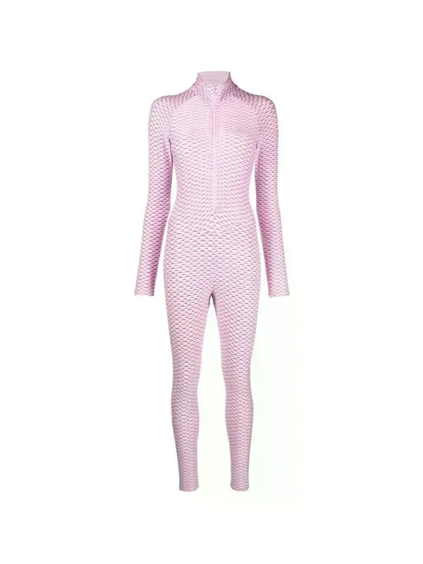 TESSITURA BODY COUTURE 3d-effect Performance Jumpsuit