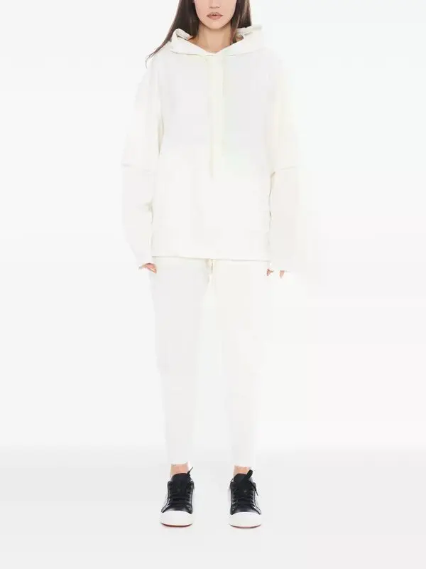 TESSITURA Layered-sleeves Oversized Hoodie
