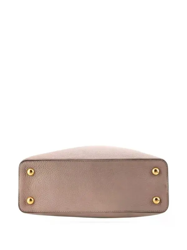 LOUIS VUITTON Capucines Bag Leather Pm Satchel