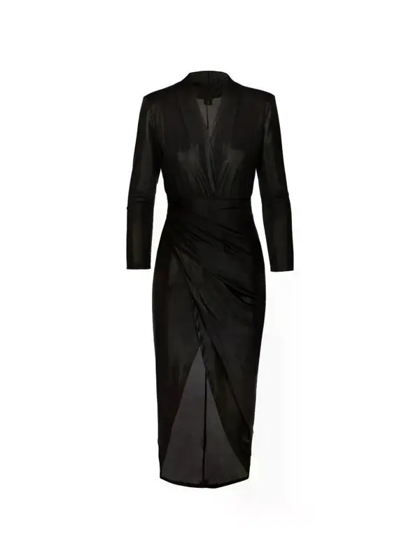 TESSITURA BODY COUTURE Ruched Asymmetric Dress