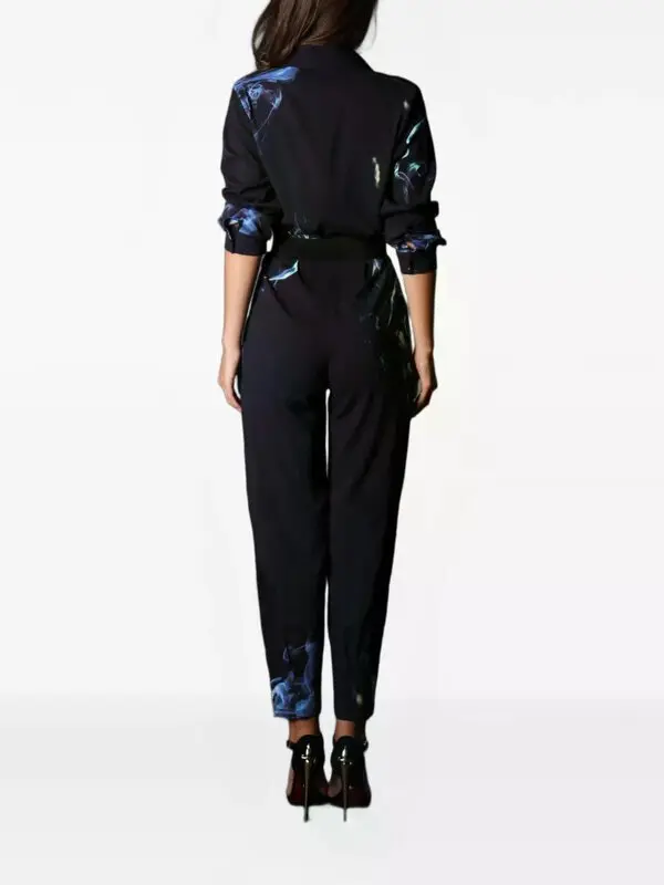 TESSITURA BODY COUTURE Smoke-print Jumpsuit