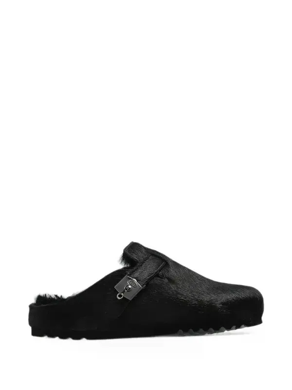DR. SCHOLL'S SHOES Grace Buckled Mules - Black