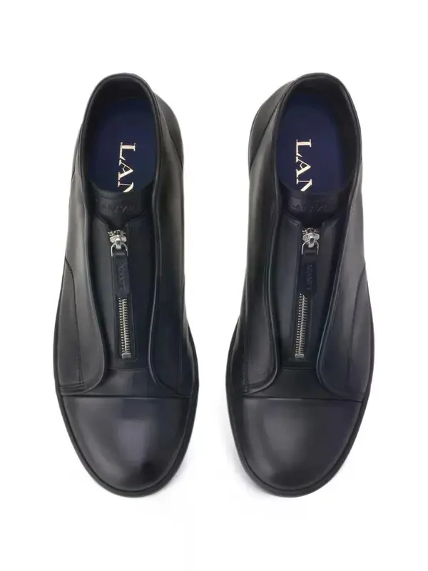 LANVIN Dbb1 High-top Sneakers In Leather