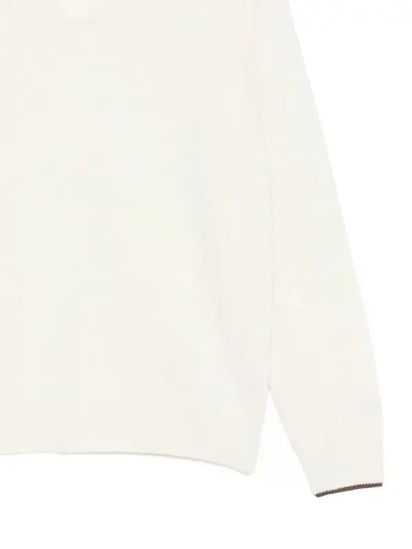 MC2 SAINT BARTH Contrast-trim Sweater