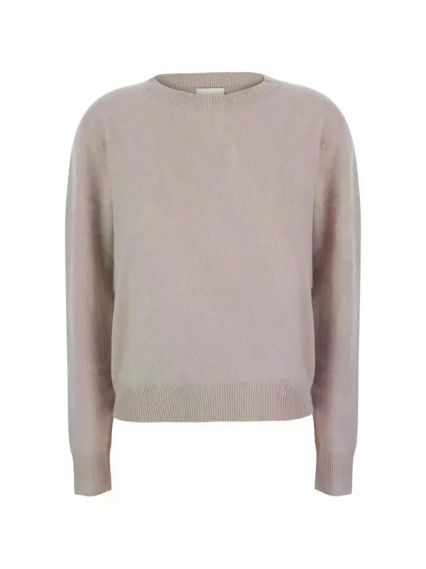 SOLOCASCMIR Ribbed-trim Crew-neck Sweater