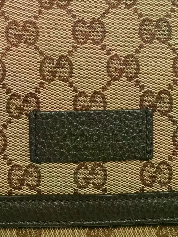 Gucci Gg Canvas Foldover-top Messenger Bag