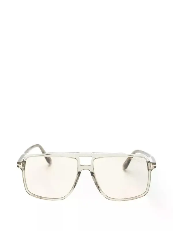 TOM FORD Kemp Square-frame Sunglasses - Grey