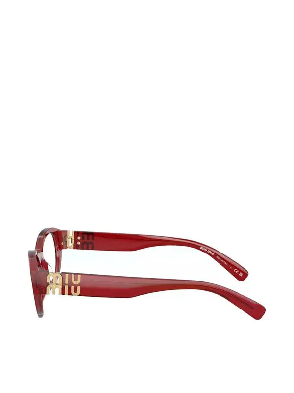 Miu Miu Cat-eye Logo Glasses