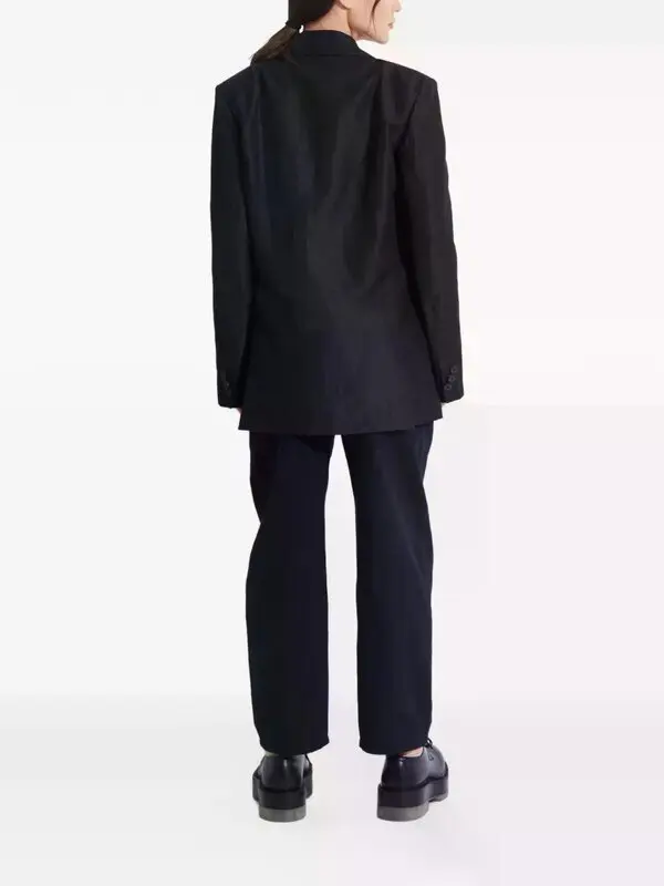 TESSITURA Oversized Linen Blazer