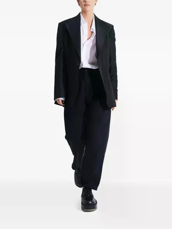 TESSITURA Oversized Linen Blazer