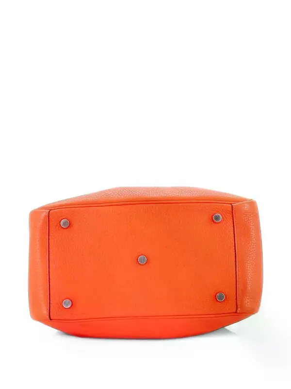 Hermès Lindy Bag Clemence 26 Shoulder Bag - Orange