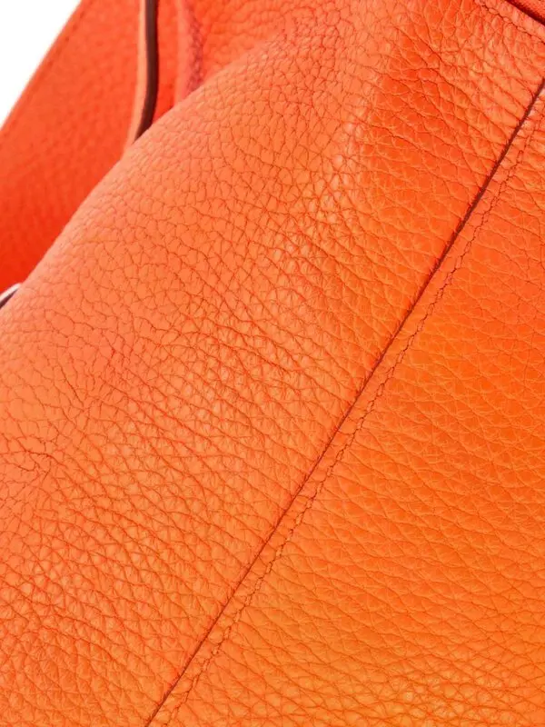 Hermès Lindy Bag Clemence 26 Shoulder Bag - Orange