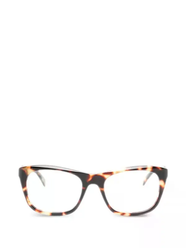 Valentino Garavani Vlogo Signature Rectangle-frame Glasses - Brown