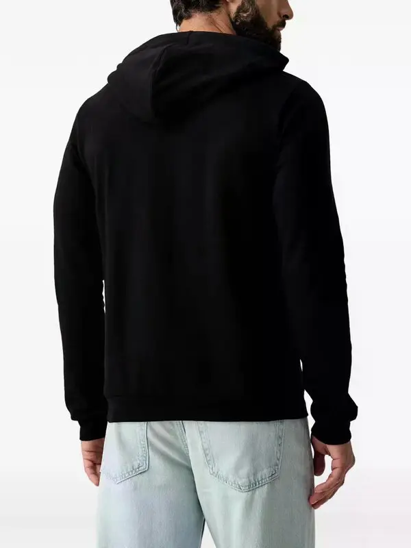 EA7 Logo-print Hoodie