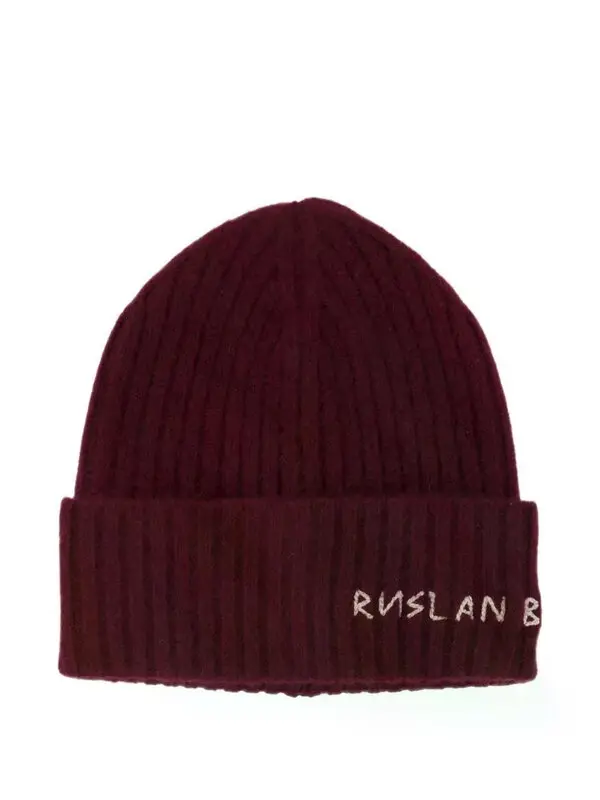 Ruslan Baginskiy Logo-embroidered Beanie Hat