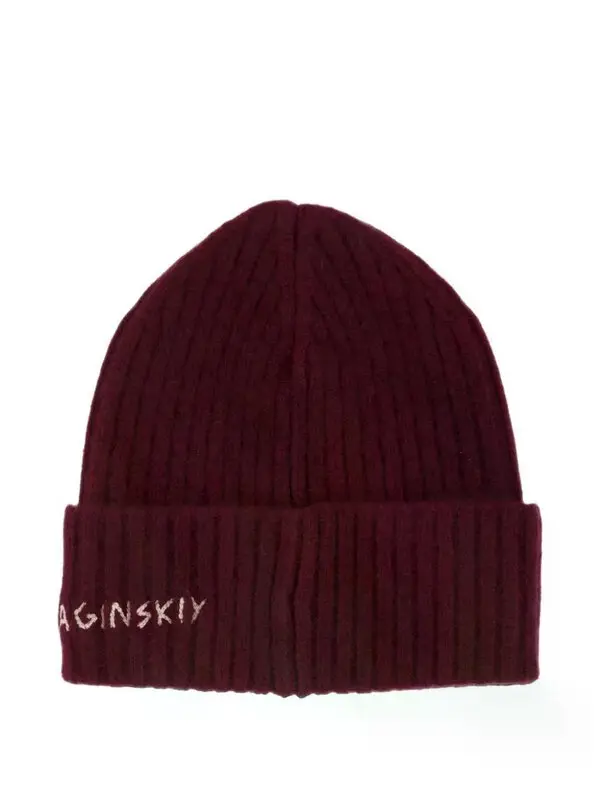 Ruslan Baginskiy Logo-embroidered Beanie Hat