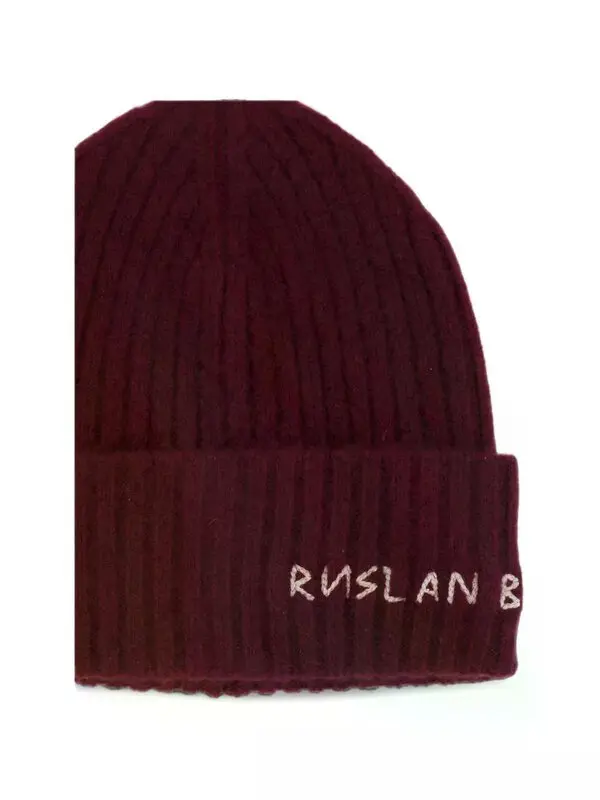 Ruslan Baginskiy Logo-embroidered Beanie Hat