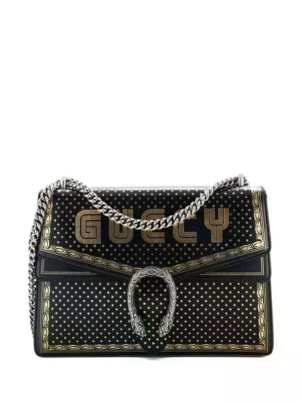 Gucci Dionysus Bag Limited Edition Printed Leather Medium Shoulder Bag