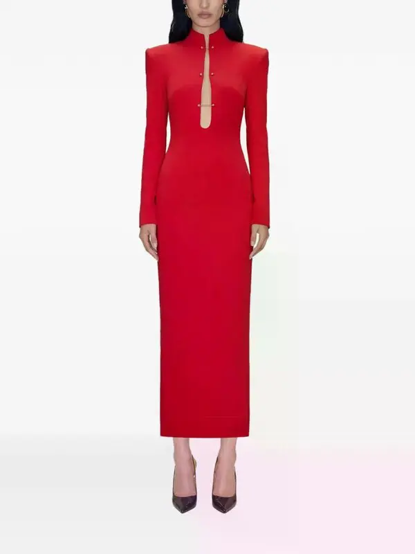 ATOIR Klim Keyhole-cutout Maxi Dress