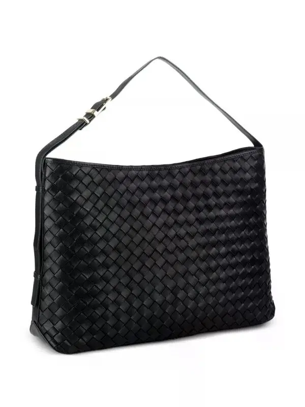 APATCHY LONDON Holly Woven Leather Shoulder Bag