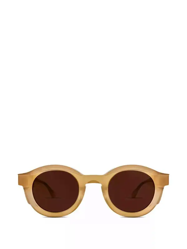 Thierry Lasry Slippery Round-frame Sunglasses - Neutrals