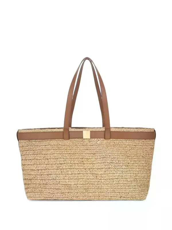 APATCHY LONDON Esme Leather-trim Tote Bag