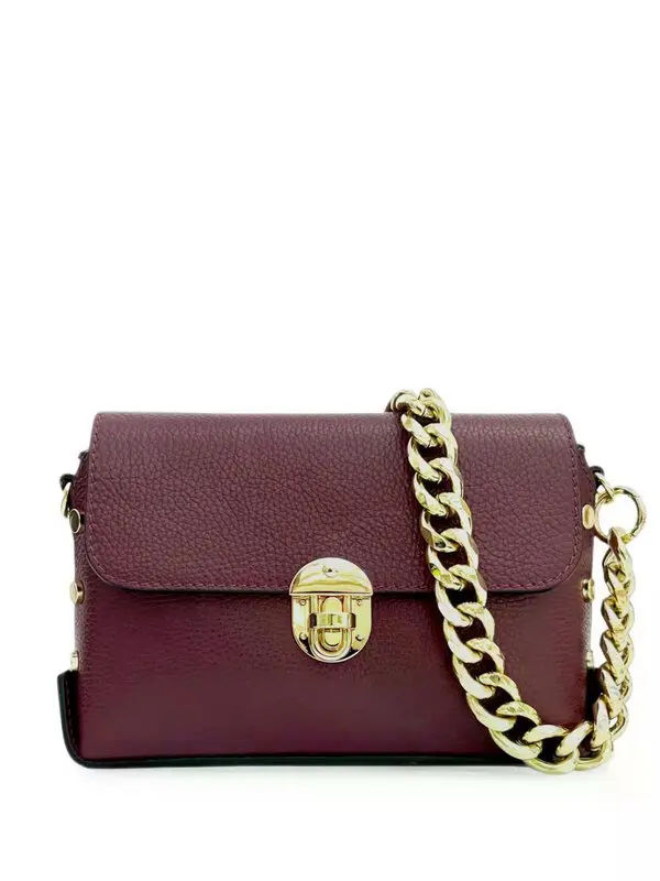 APATCHY LONDON Bloxsome Chain-strap Crossbody Bag - Red