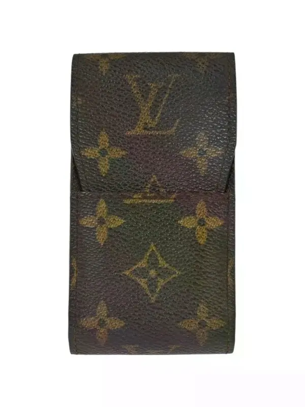LOUIS VUITTON Small Monogram Canvas Cigarette Case