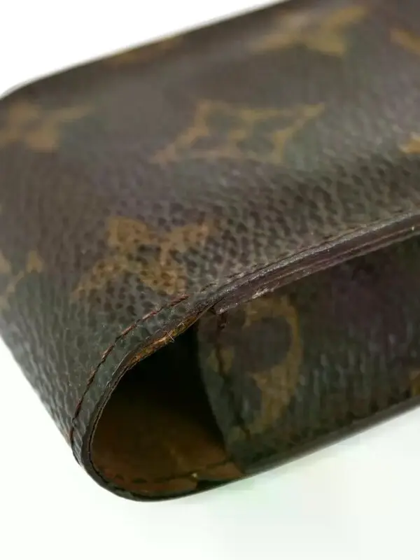 LOUIS VUITTON Small Monogram Canvas Cigarette Case